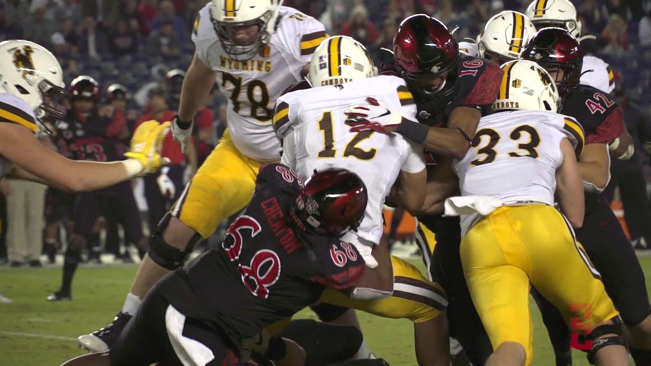 2019 San Diego State Football vs Wyoming Highlights - YouTube