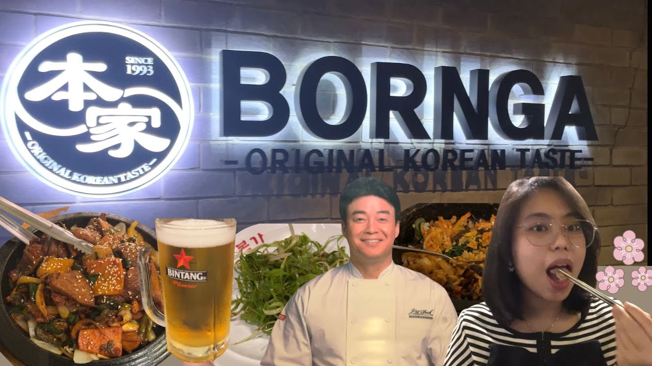 BORNGA - Resto Korea Fancy di Bandung! - YouTube