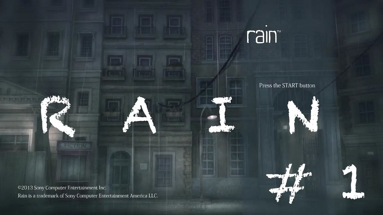 let's play - RAIN : PlayStation Exclusive Game - Live:Stream Part # 1 ...