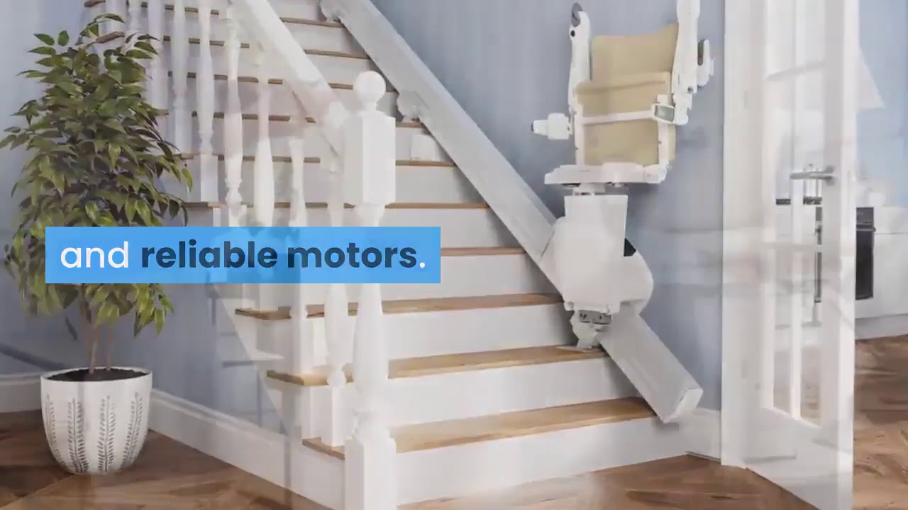 Handicare 1100 Stairlift - YouTube