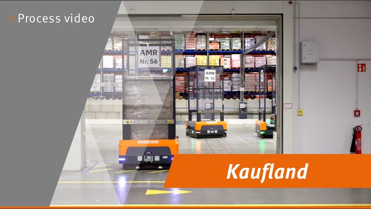 The World Of Vanderlande: Kaufland | Process video - YouTube