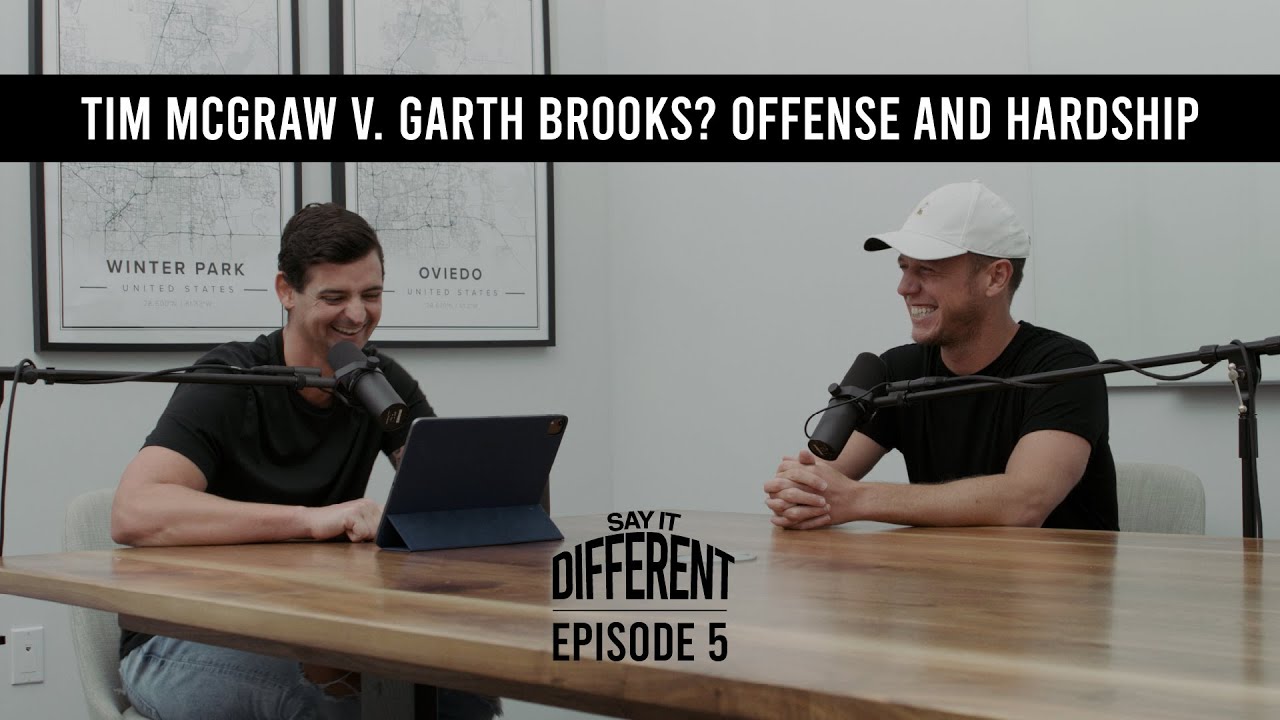 Tim McGraw v. Garth Brooks? Offense and Hardship | Say It Different ...