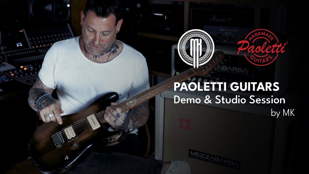 Studio Demo by MK - Paoletti in Studio! - YouTube