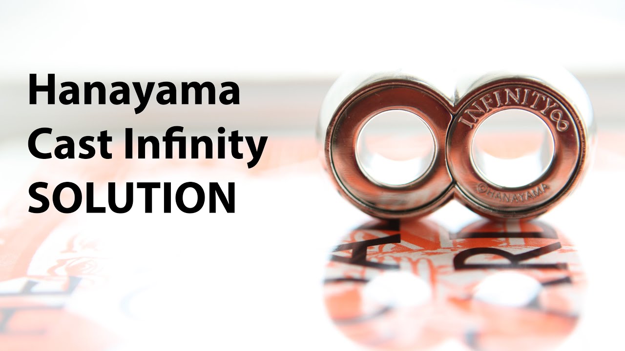 [Solution] How to solve the Hanayama Cast Infinity - it can be ...
