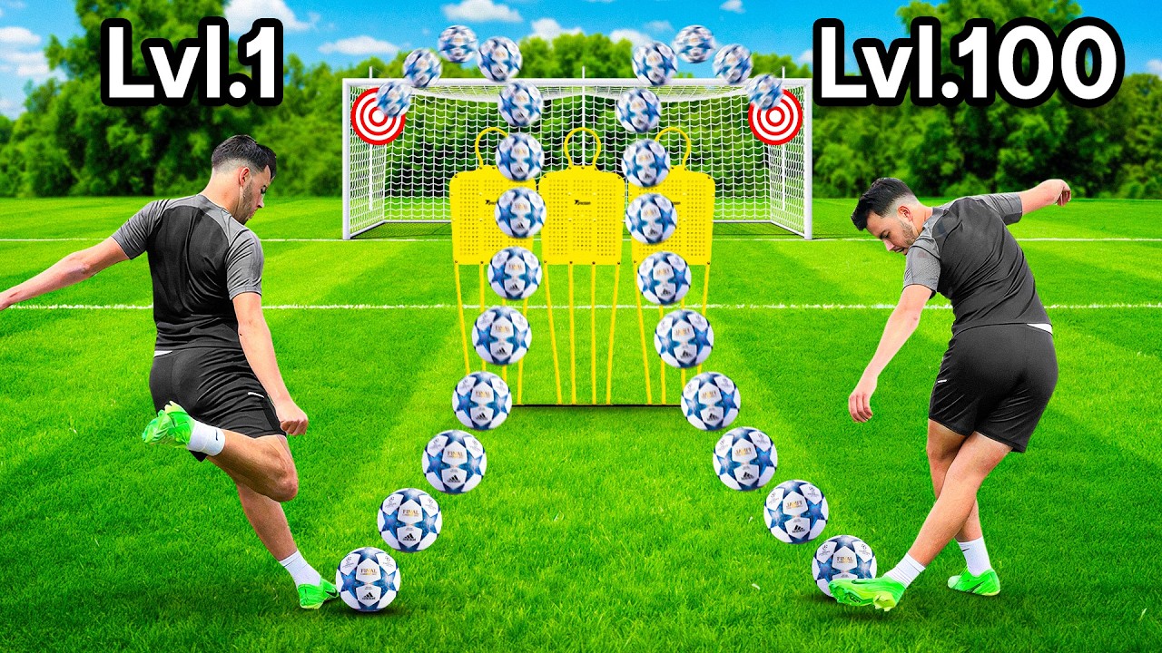 Scoring an Amazing Freekick with Every Technique - YouTube
