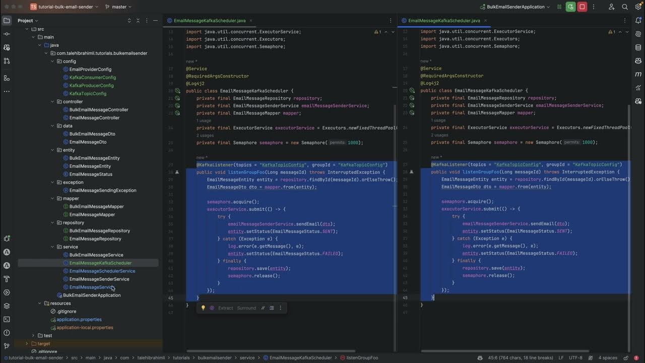 Java Spring Boot Bulk Email Sender with Kafka - Part 4 - YouTube