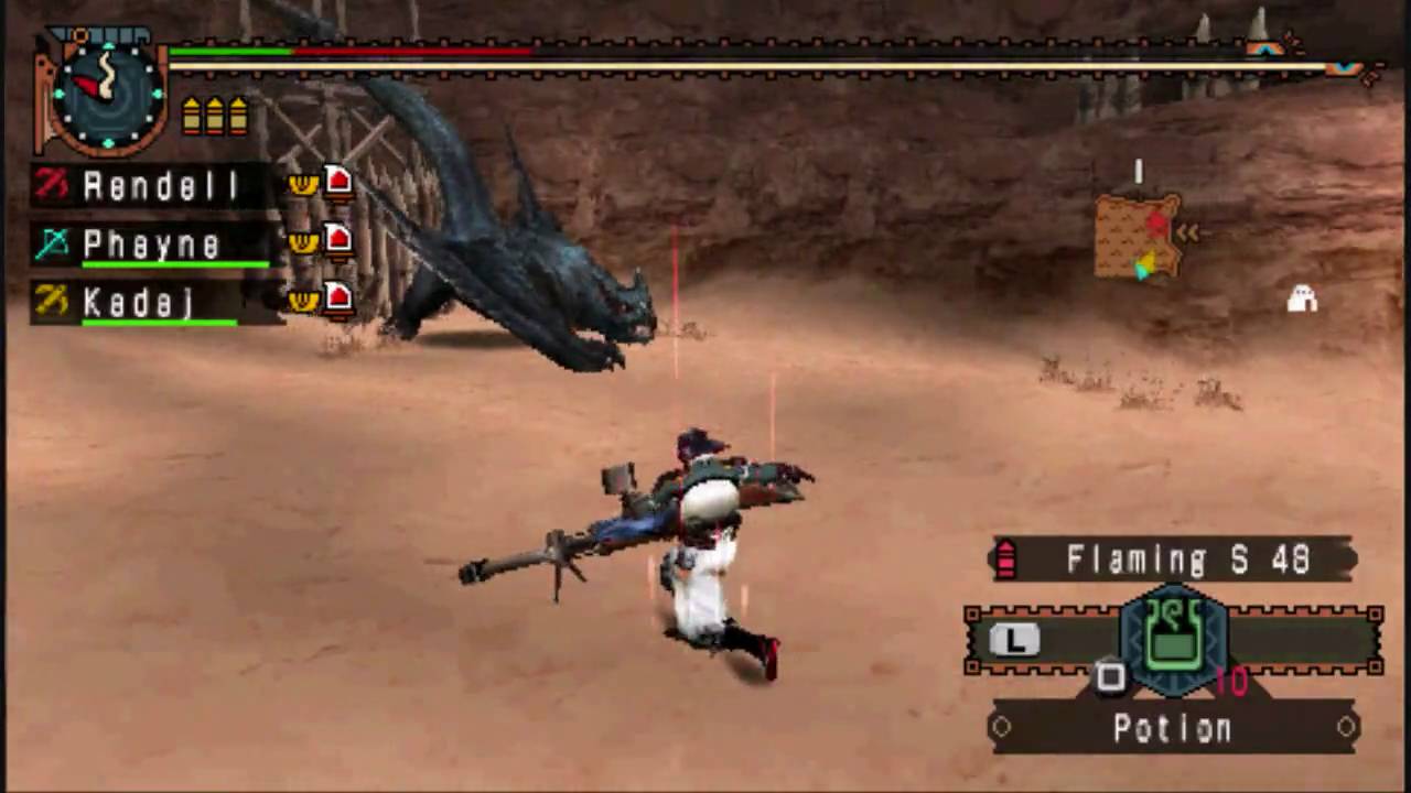 MHP2ndG - G-Rank Dual Naruga Kuruga in the Arena vs Noy Pi (Jmo1link's ...