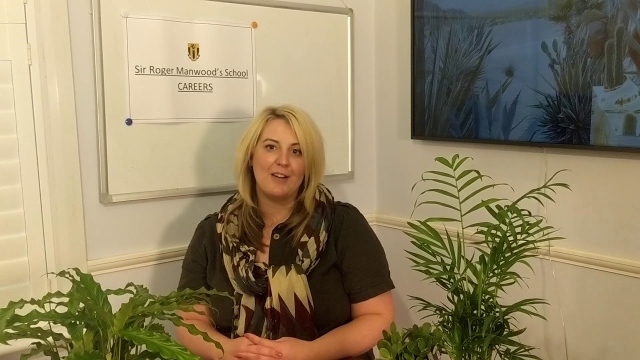 Sir Roger Manwood's 6th Form Careers - YouTube