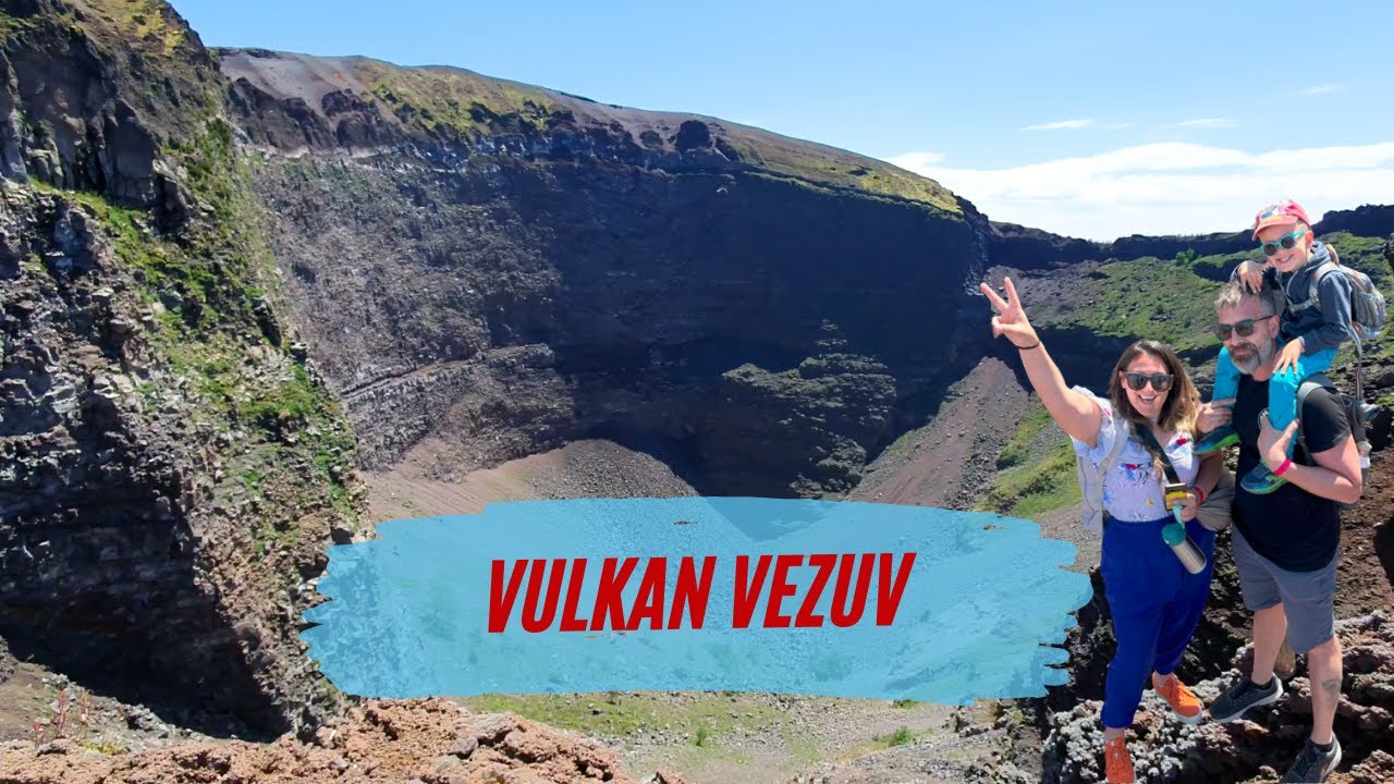 Vulkan Vezuv, Italija - Obiteljsko Putovanje DAN 3. - YouTube