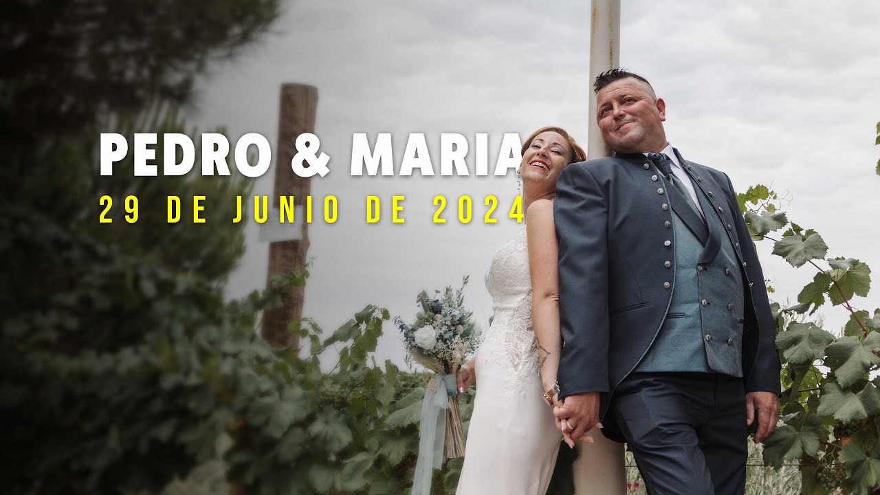 BODA PEDRO Y MARÍA - TRAILER 4K - YouTube