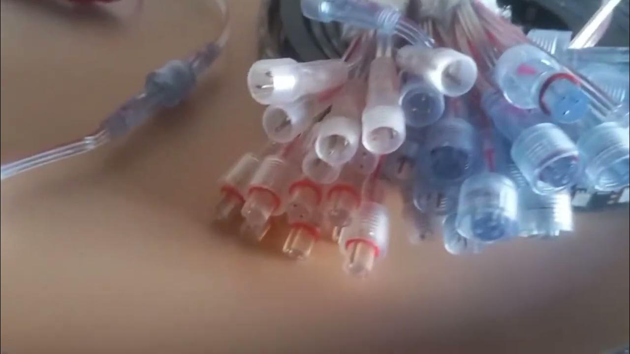 Dc24V ws2811 sk6812 ws2812 individually addressable 10mmwidth rgb pixel led strip 60pixels per ...