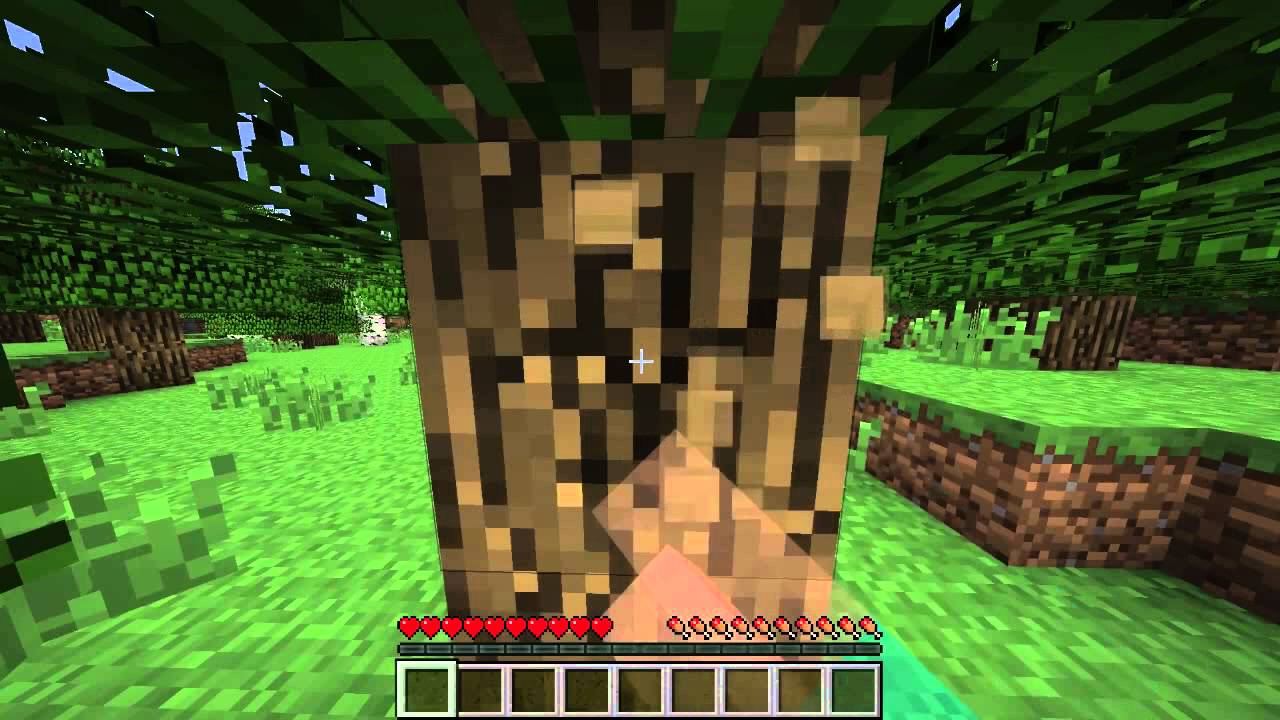 Minecraft: How To #1 - Wood - YouTube