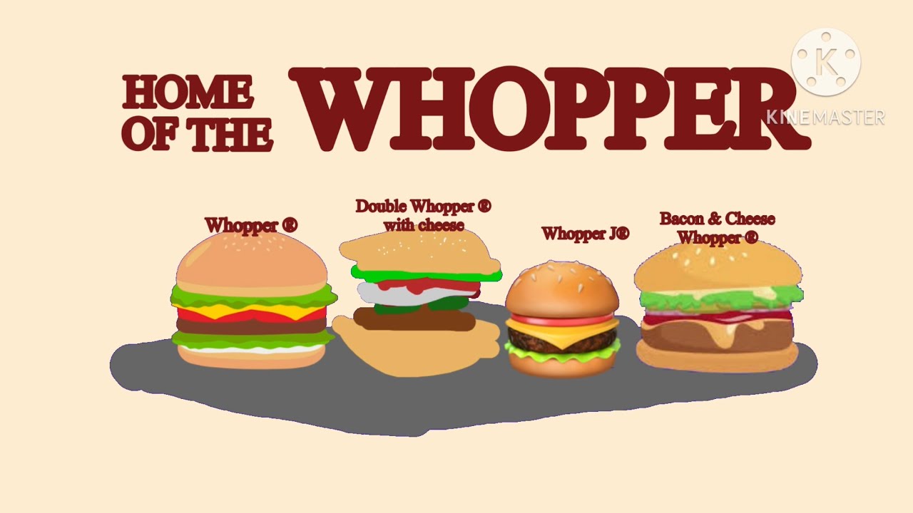 Whopper Whopper low budget - YouTube