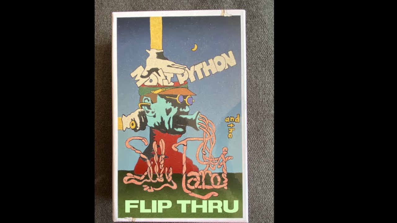 Monty Python Tarot - a tarot deck flip thru - YouTube