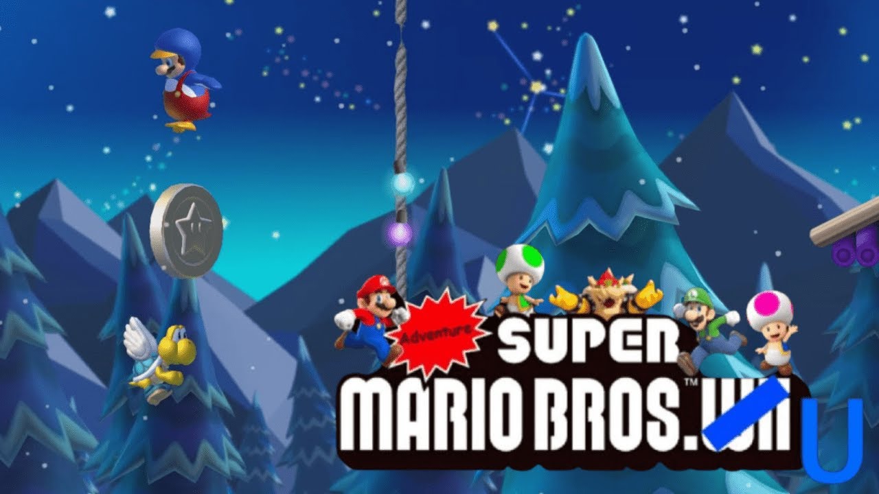 Adventure Super Mario Bros U #14 Walkthrough 100% - YouTube