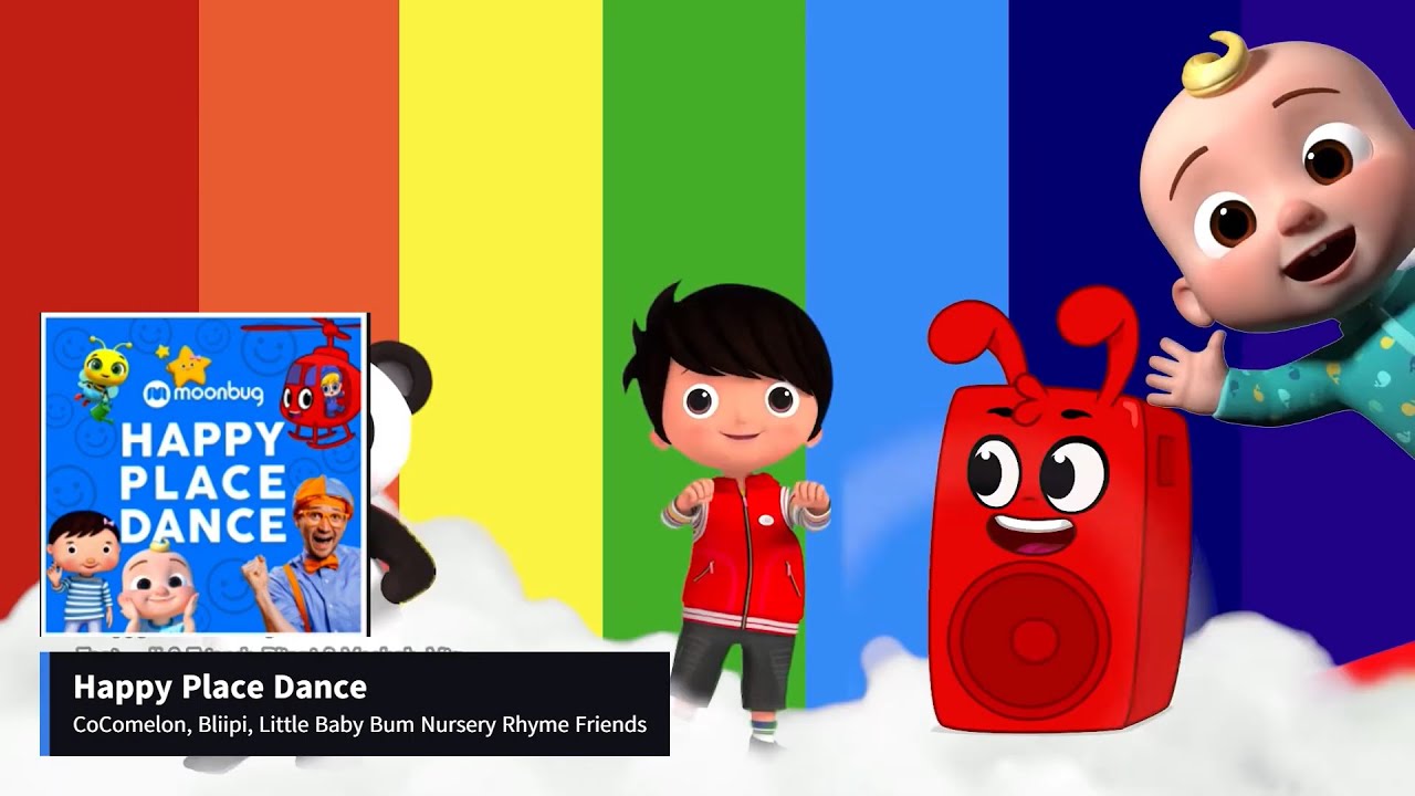 🌟 Happy Place Dance - CoComelon, Bliipi, Little Baby Bum Nursery Rhyme ...