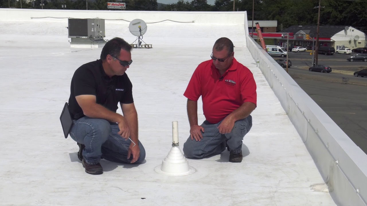 What To Expect When Inspecting - TPO Pipe Boot - YouTube