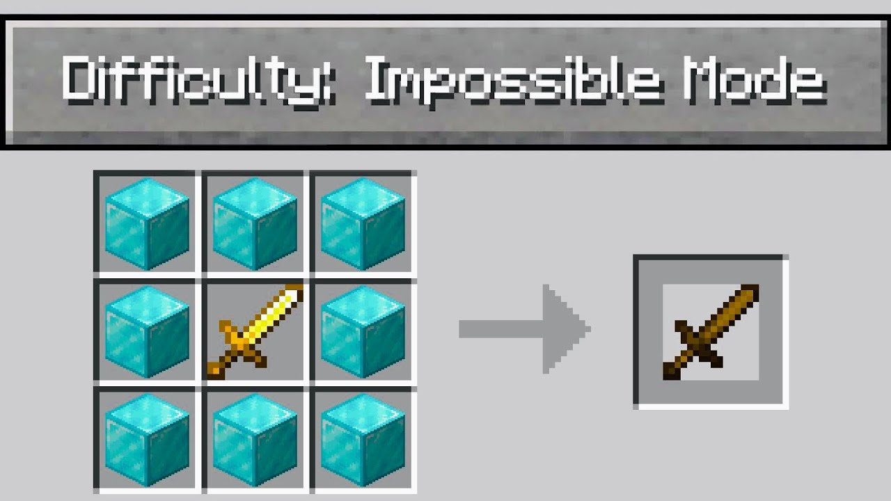 Minecraft UHC but with "impossible mode" difficulty.. - YouTube