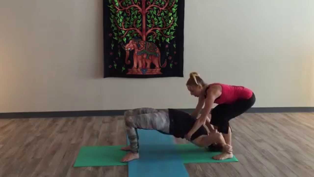 Partner Yoga - Wheel Pose - Finally Lift Up - YouTube