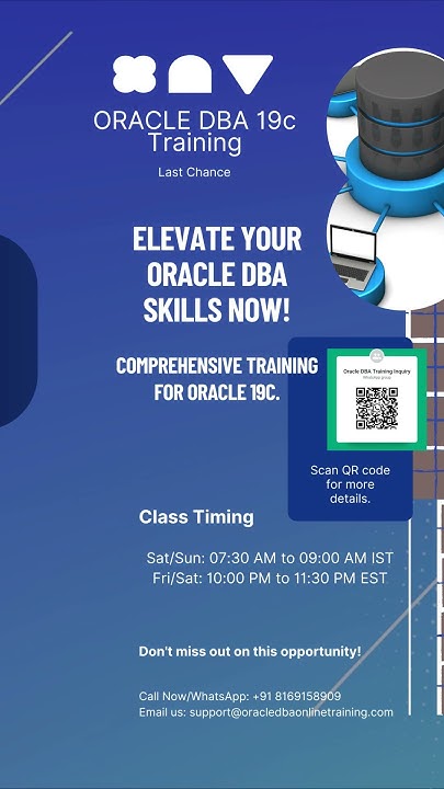 🌟 Join Our Upcoming Oracle Dba Training 🌟 Oracle Oracledba Programming Databaseadministrator