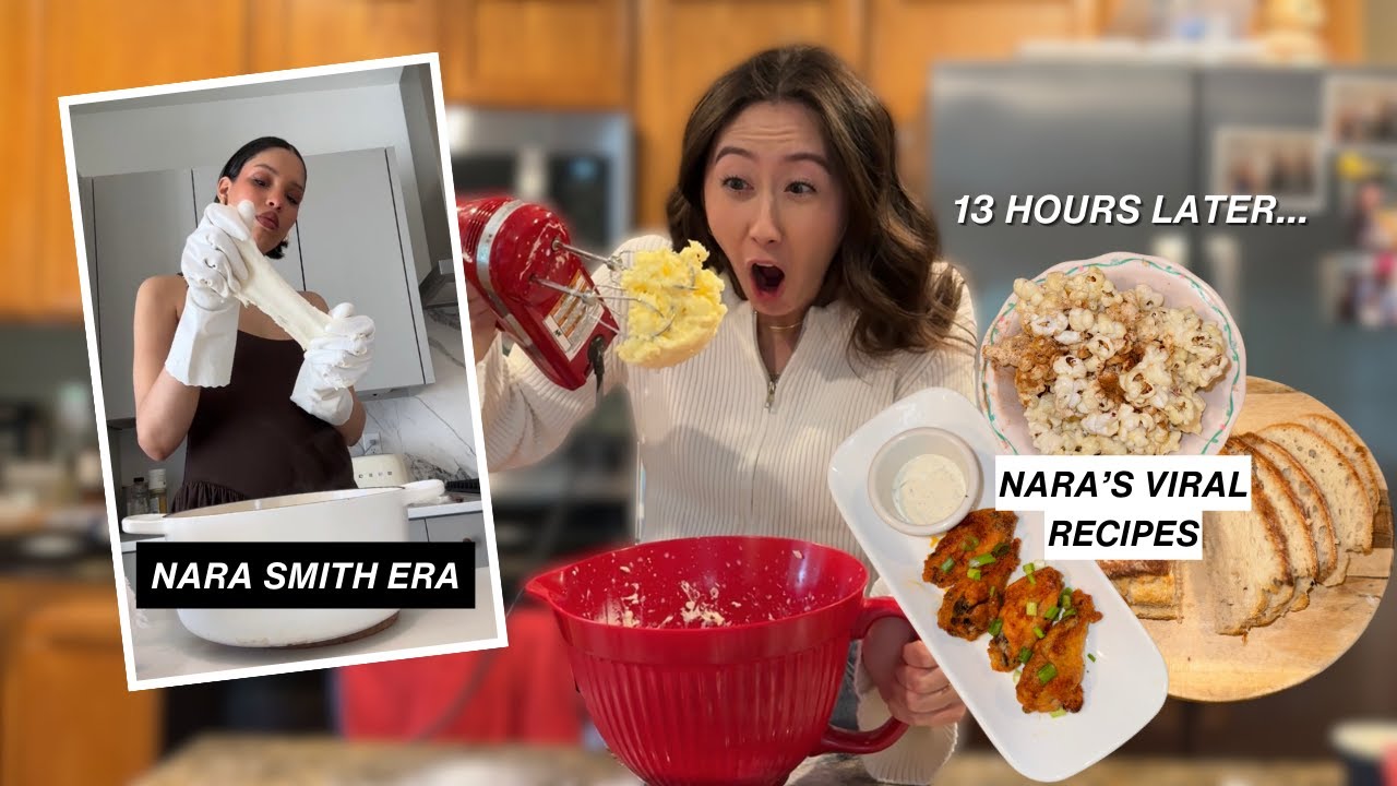 Being Nara Smith For A Day | Cooking EVERYTHING From Scratch For My ...