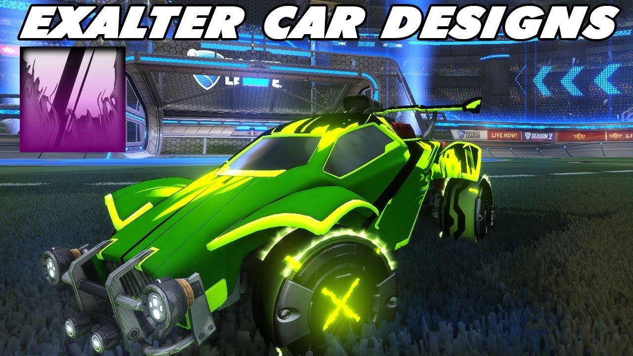 Exalter Car Designs - Rocket League - YouTube