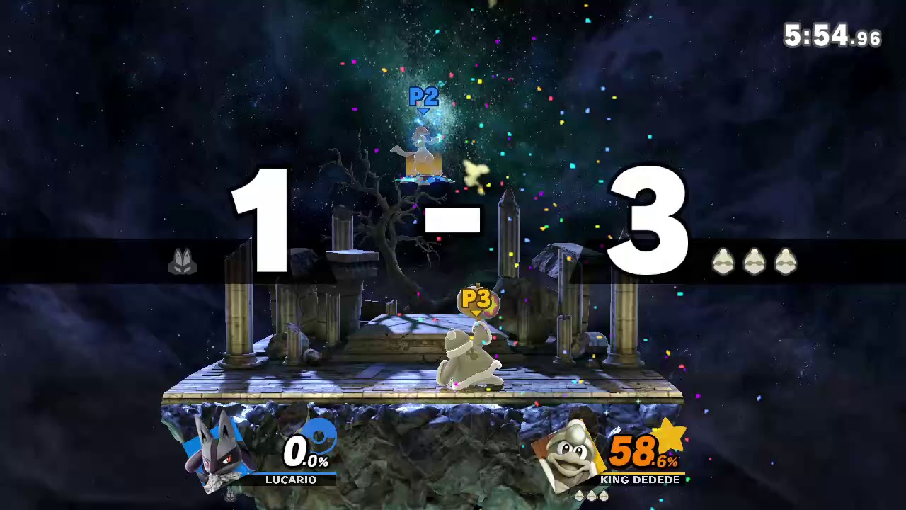 Lucario vs King Dedede Stage Spear Pillar Omega - YouTube