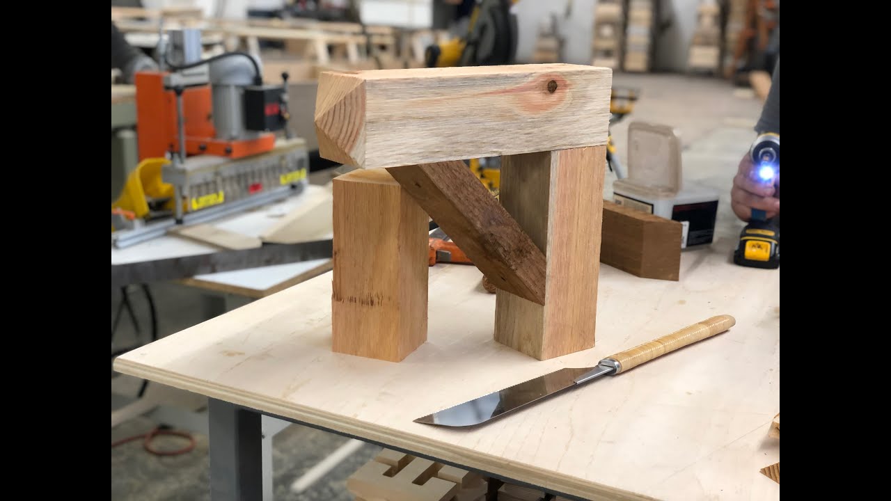 Making a Soffit Brackets / Exterior Wood Brackets - YouTube