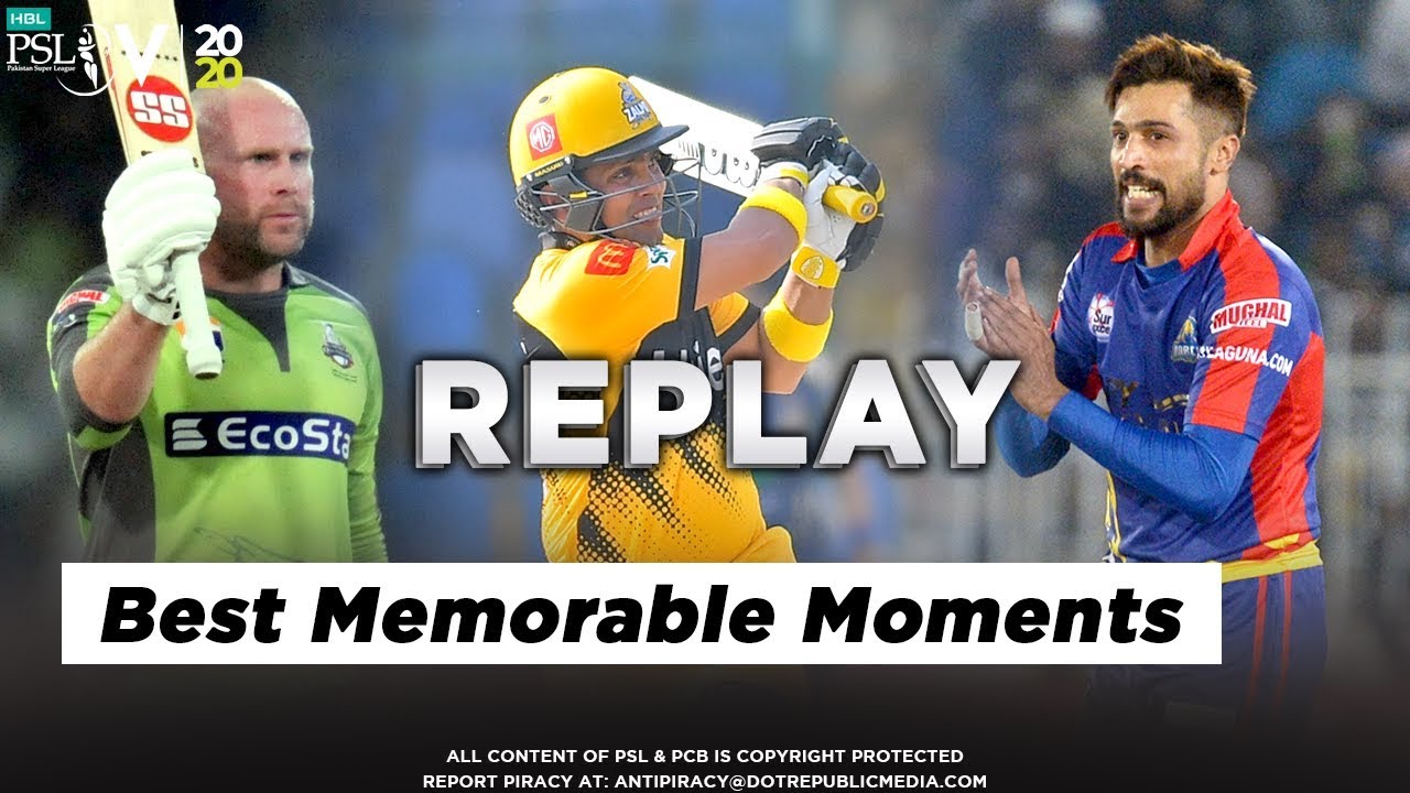 Some of the Best Memorable Moments of HBL PSL 5 So Far | HBL PSL 2020 ...