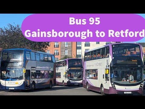 Gainsborough| Retford| Bus 95 from Gainsborough Bus Station to Retford ...