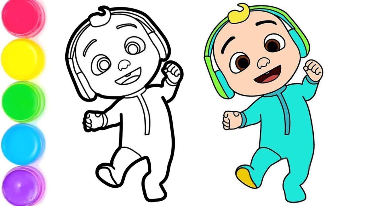 How To Draw Cocomelon For kids/Cocomelon drawing/Cocomelon draw/# ...