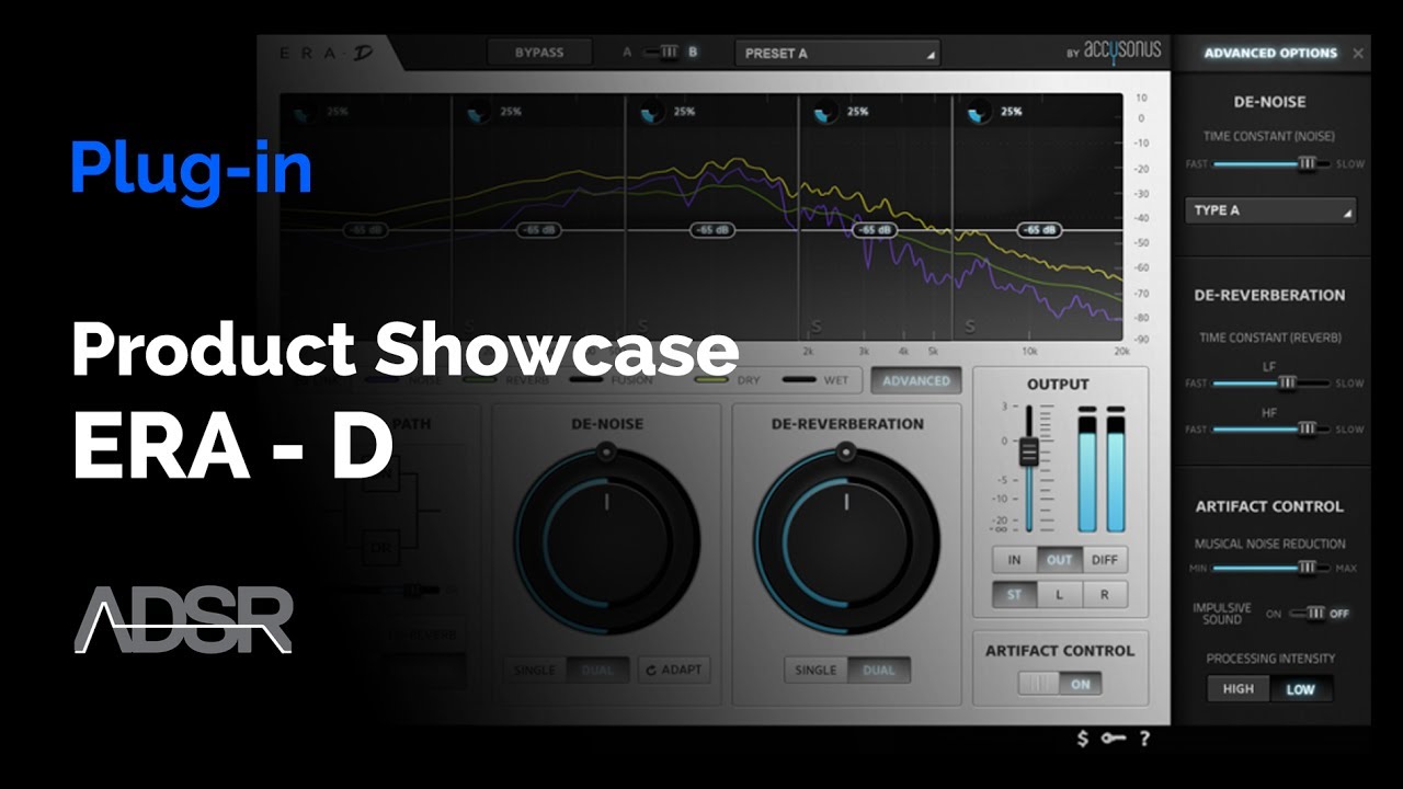 Era-D : De-noise & De-reverberation Plug-in Showcase - YouTube