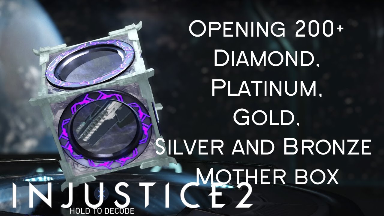 | INJUSTICE 2 | Opening 200+ Mother Box - Diamond, Platinum, Gold ...