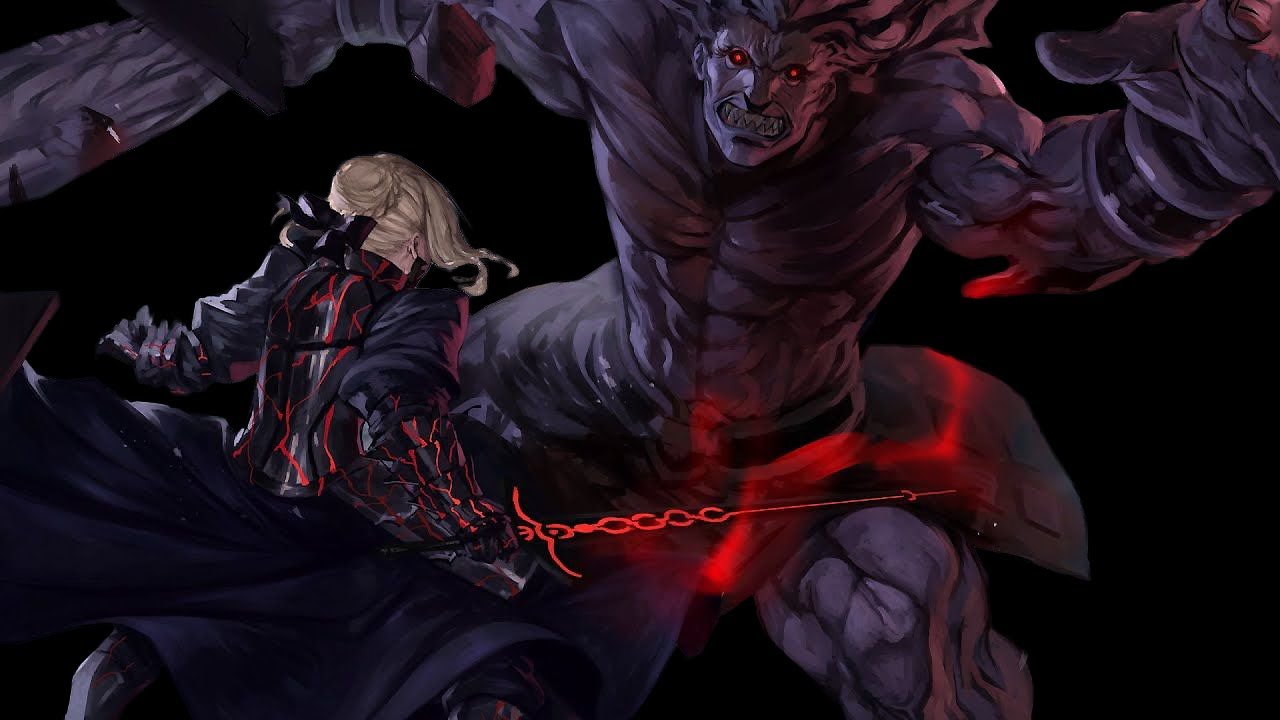 SABER ALTER vs BERSERKER [Full Battle] - Fate Stay Night Heavens Feel ...