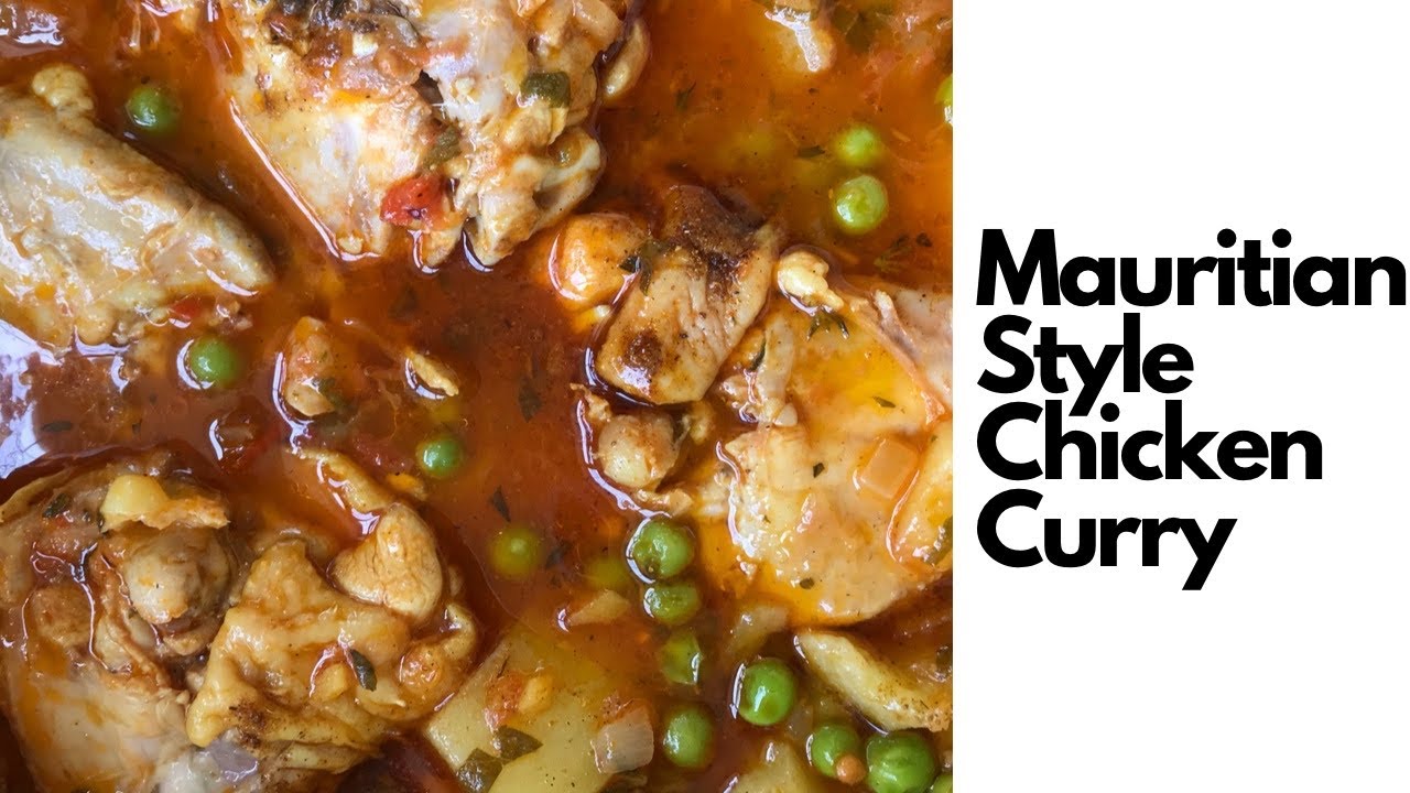 Mauritian Chicken Curry/Easy Recipe - YouTube