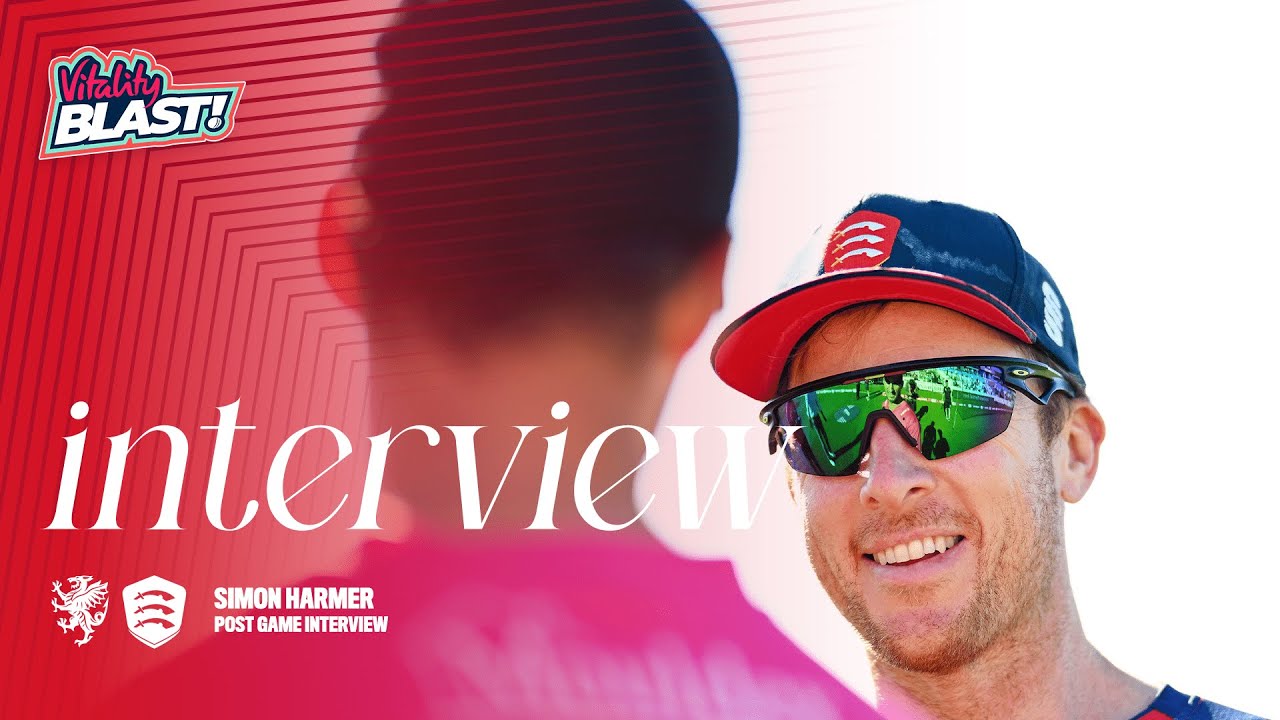 🗣️ "WE CREATED ENOUGH CHANCES!" | Simon Harmer Somerset (A) Post-Match ...