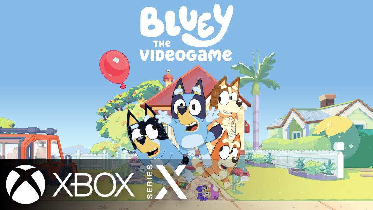Bluey : The Video Game (2023) // First Level // XBOX Series X Gameplay ...