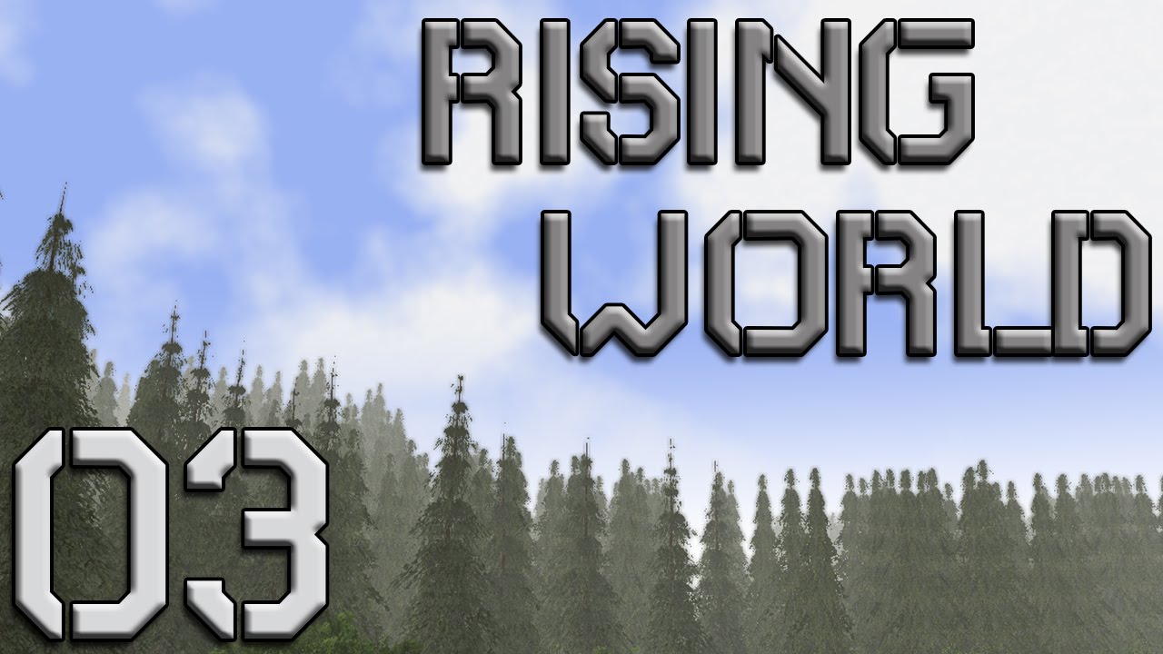 Rising World Gameplay - Building and Digging - Let's Play, Episode 3 ...
