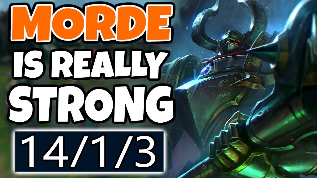 MORDEKAISER is SUPER STRONG in PRESEASON | Mordekaiser Mid | 12.22 ...