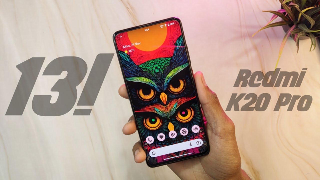 DerpFest 13 Tango November Update For Redmi K20 Pro !! - YouTube
