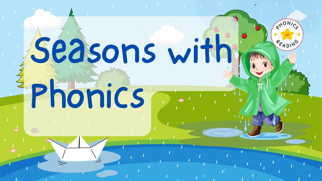Seasons with Phonics - Rainy Season | Phonics Reading - YouTube