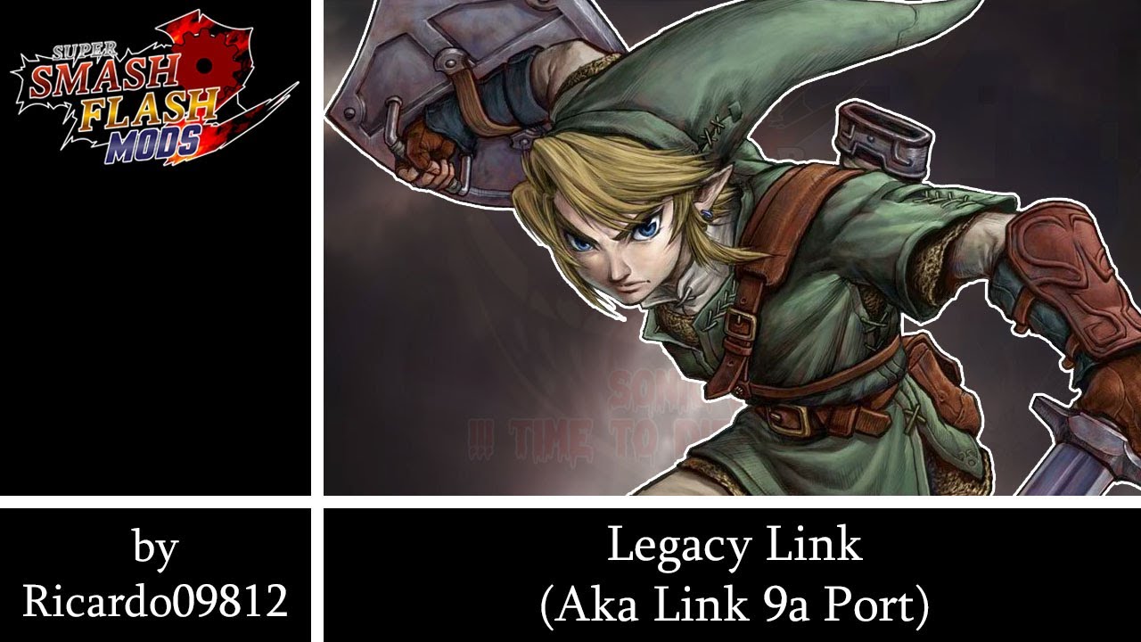 SSF2 Mods Showcase: Legacy Link (Aka Link 9a Port) (by Ricardo09812 ...