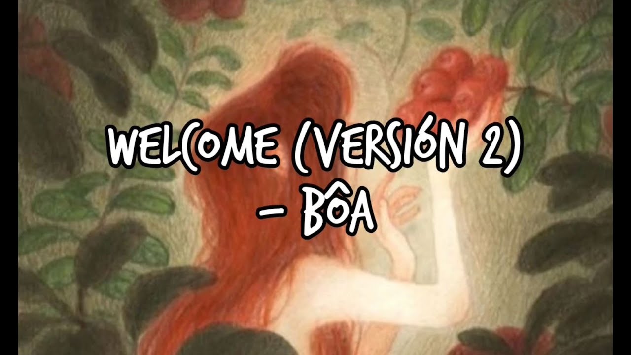 welcome (versión 2) - bôa (sub español) - YouTube