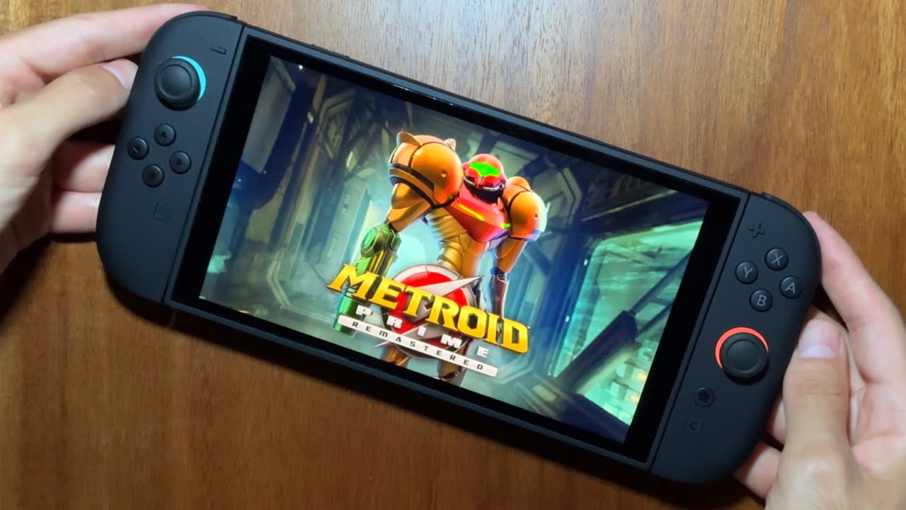 Metroid Prime Remastered (Handheld) Nintendo Switch 2 Gameplay - YouTube