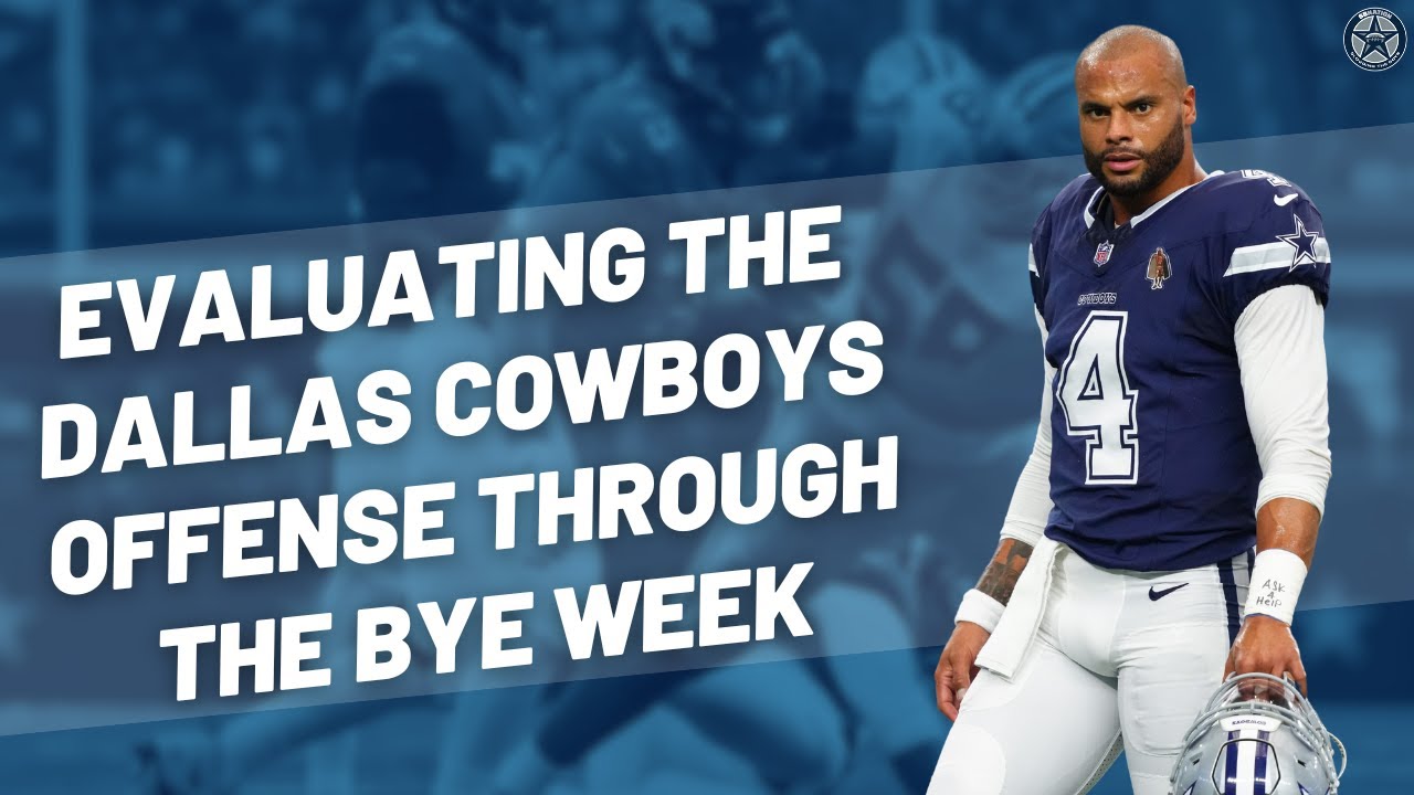 Evaluating The Dallas Cowboys At The Bye Week | Blogging The Boys - YouTube