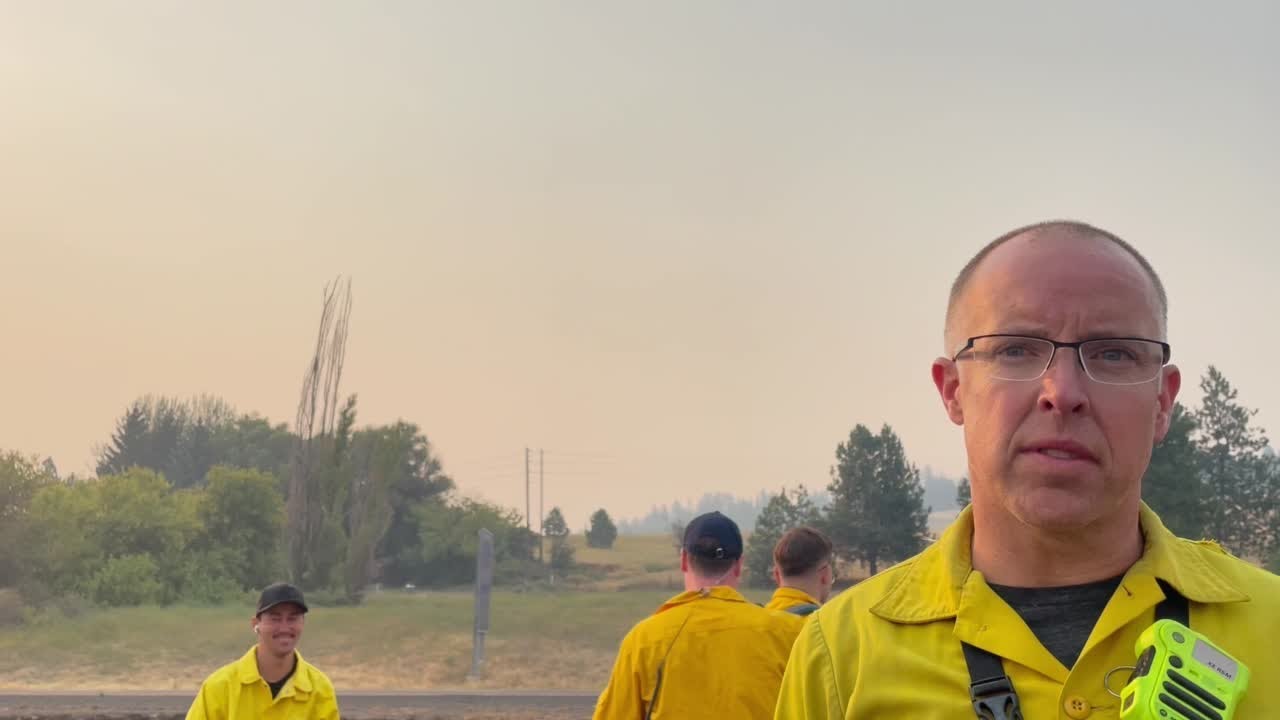 Saturday Gray Fire update, Chief Cody Rohrbach - YouTube