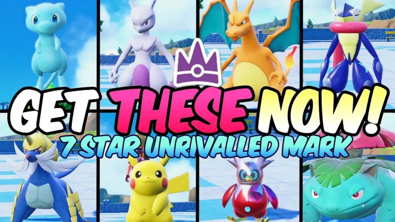 Get all 33 Unrivalled Mighty Mark Raid Pokemon NOW in Scarlet Violet ...