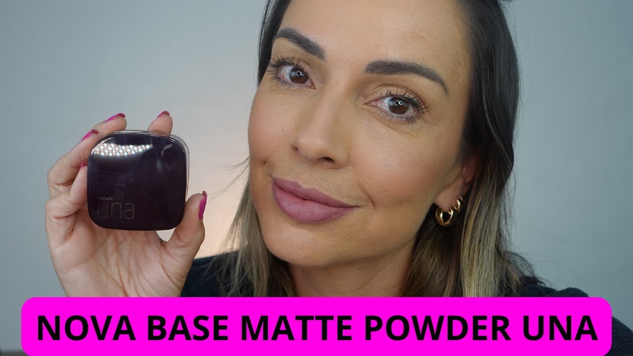 BASE MATTE POWDER NATURA - YouTube
