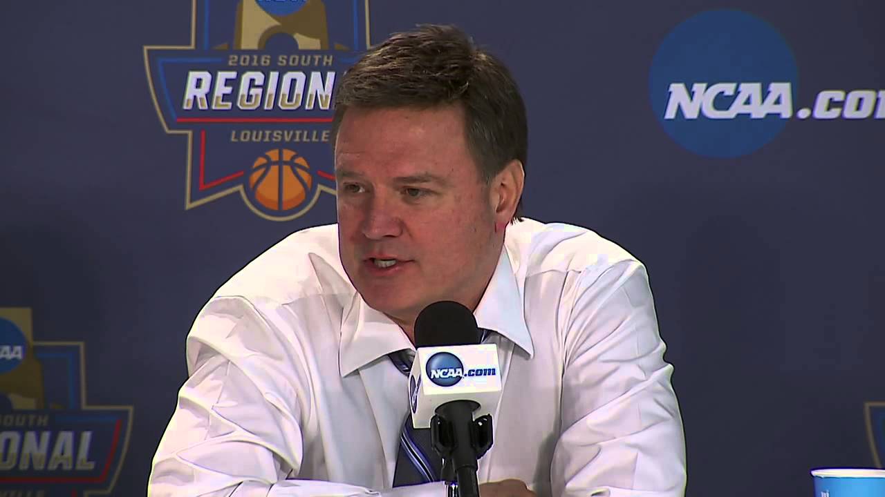 News Conference: Kansas Elite Eight Postgame - YouTube
