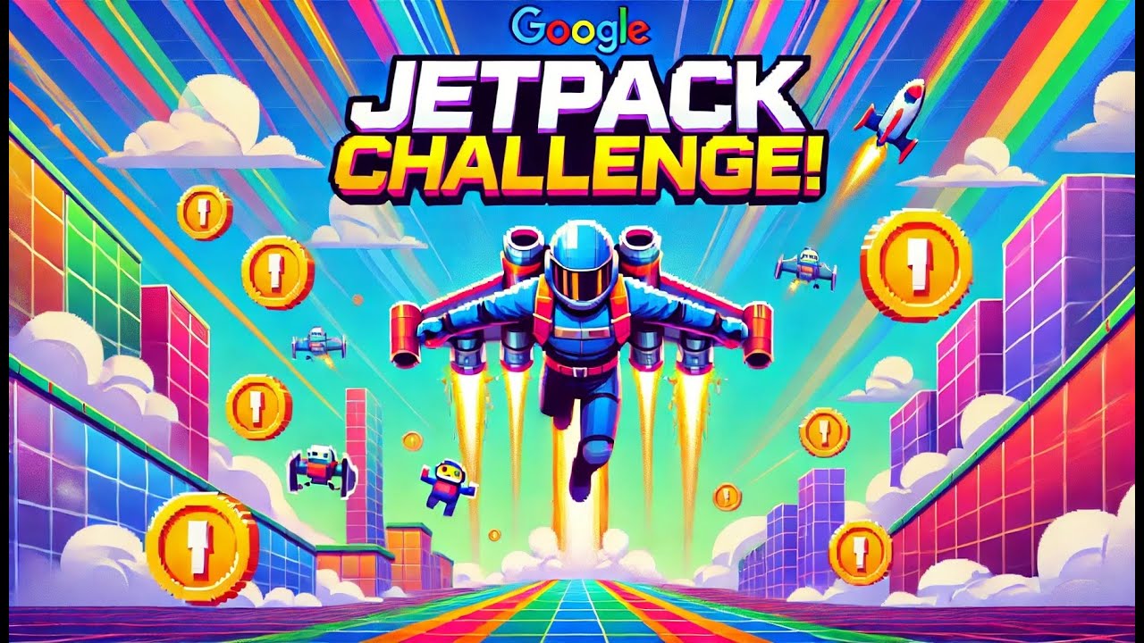Google Elf Jetpack Challenge- Full play - YouTube
